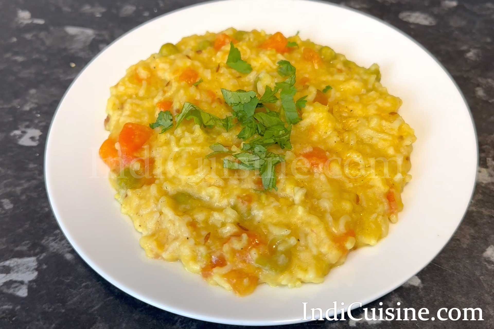 Mung Dal Rice Khichdi Recipe - How to make Mung Dal Khichdi ...
